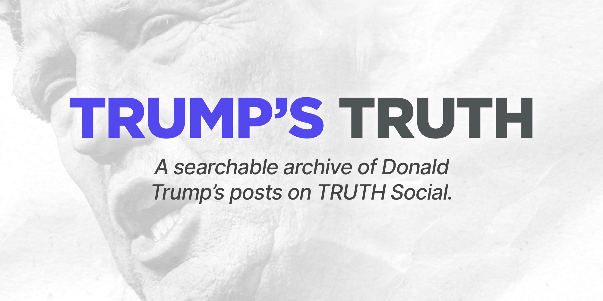 Donald J. Trump: "RT: https://truthsocial.com/users/realDonaldTrump ...